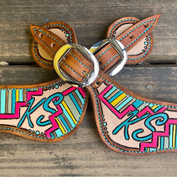 Spur Straps Western - Etsy