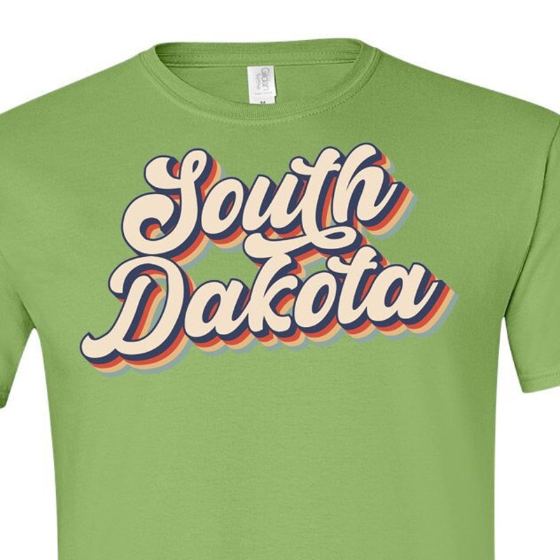 South Dakota T Shirt - Etsy