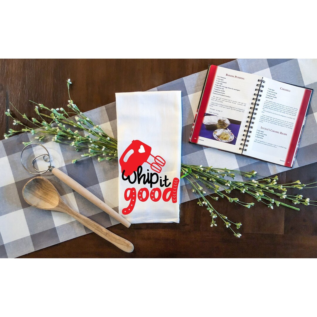 Whip It Good Tea Towel/ Funny Kitchen towel/ Funny Tea Tow - Etsy ...