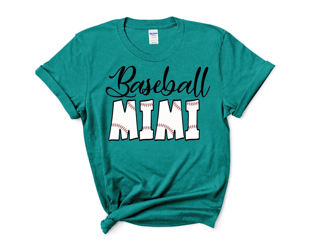 Baseball Mimi Shirt / Baseball Mom T-shirt / Baseball Shirt / Grandma ...