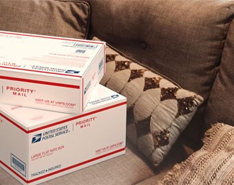 Priority Mail Upgrade to Any FREE SHIPPING Item - Etsy