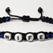 Thin Blue Line Wife Bracelet Very Cute Support Police - Etsy