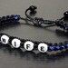 Thin Blue Line Wife Bracelet Very Cute Support Police - Etsy