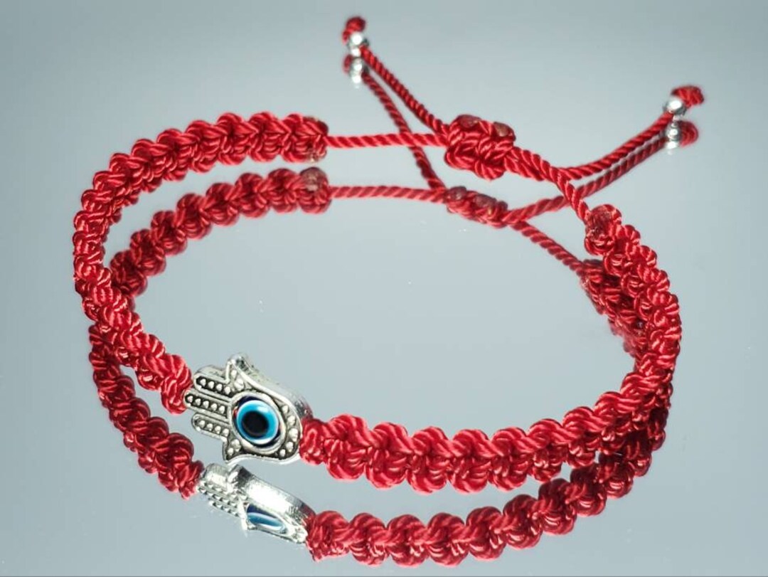 Hamsa Hand Red String Bracelet, for Happiness, Luck, Health, and Good ...