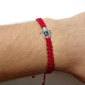 Hamsa Hand Red String Bracelet, for Happiness, Luck, Health, and Good ...