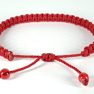 Red String Evil Eye Protection Wristband, Good Luck Bracelet for Man ...