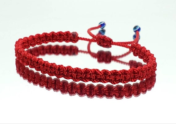 Red String Evil Eye Protection Bracelet Red String Wristband - Etsy