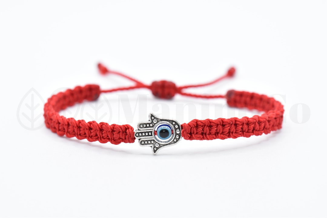 Hamsa Hand Red String Bracelet, for Happiness, Luck, Health, and Good ...