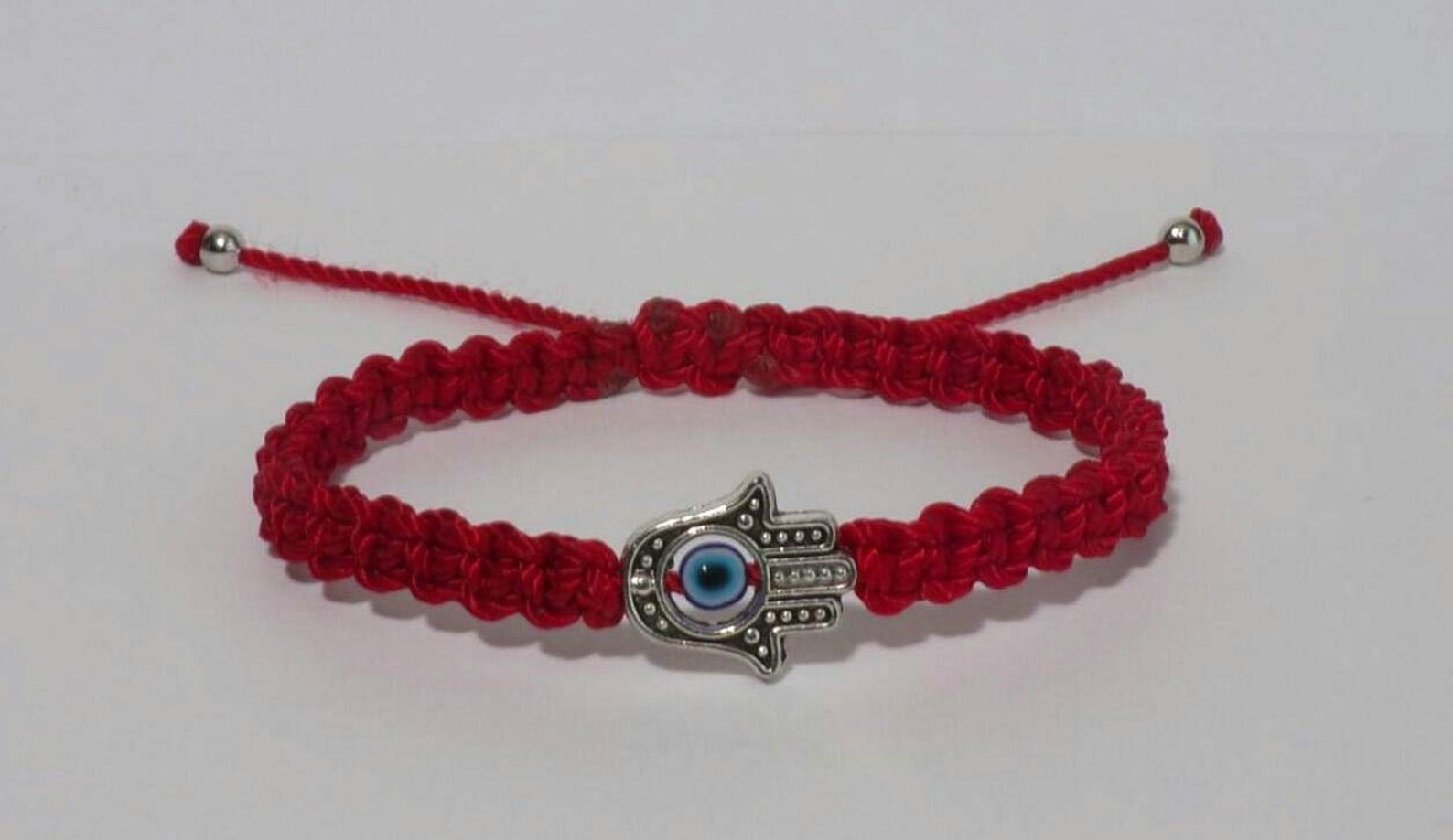 Hamsa Hand Red String Bracelet for Happiness Luck Health - Etsy