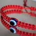 Good Luck Red String Bracelet Evil Eye Protection Amulet Red - Etsy