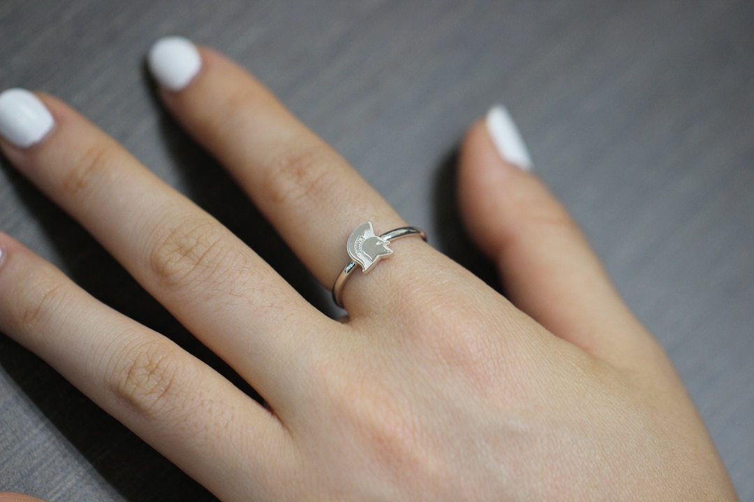 Spartan Ring Michigan State University Inspired Sparty Ring - Etsy