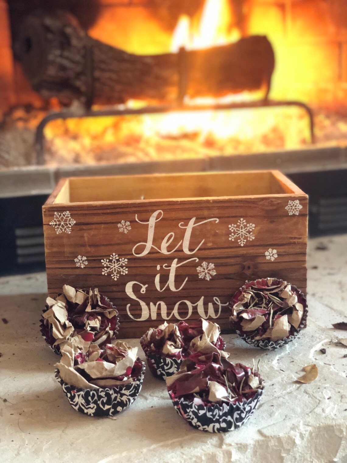 REDNECK CUPCAKES / Fire Starters Campfire Fireplace - Etsy