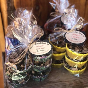 REDNECK CUPCAKES / Fire Starters, Campfire, Fireplace, Recycled Wax - Etsy