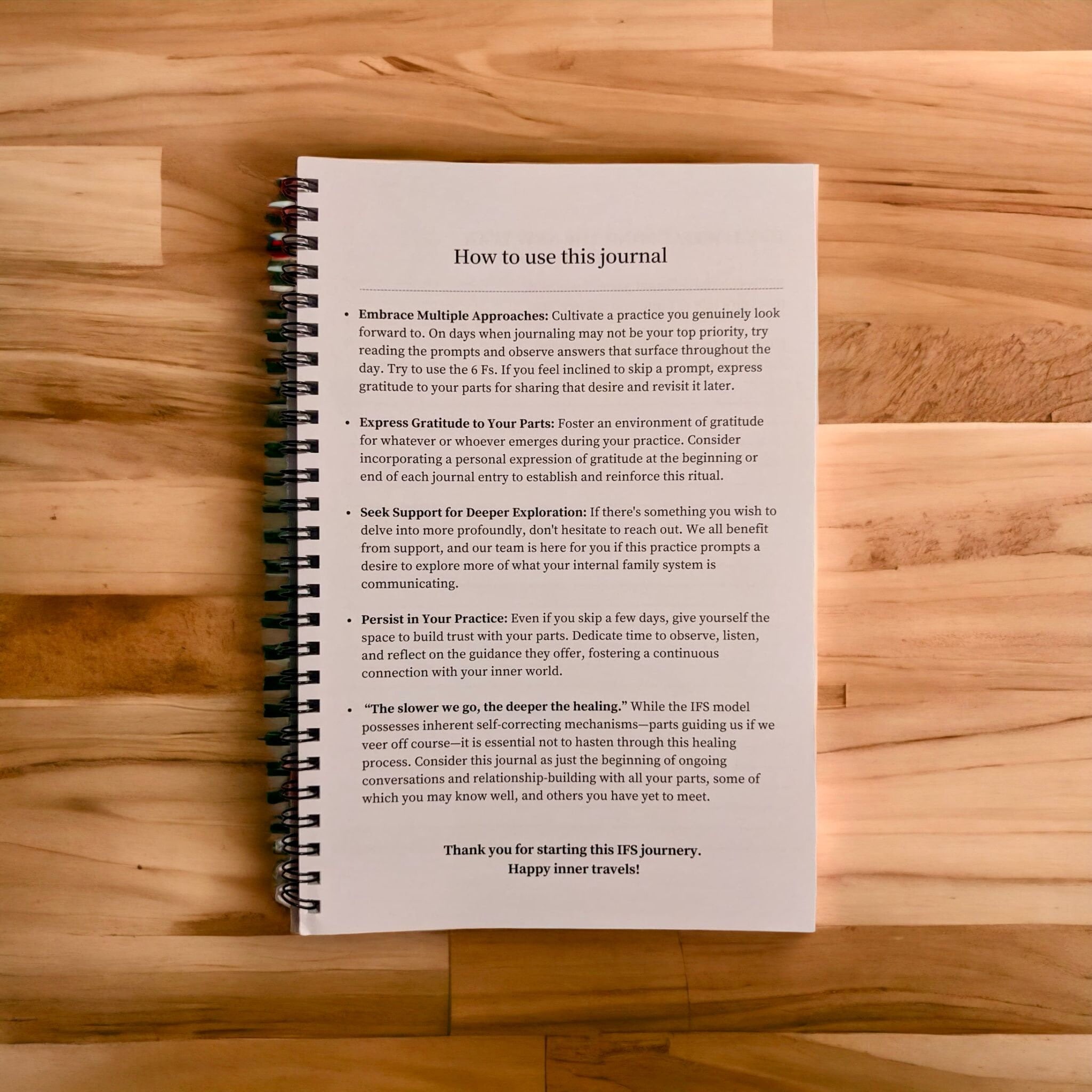 Getting to Know Your Parts: an IFS Model for Self Compassion Journal - Etsy