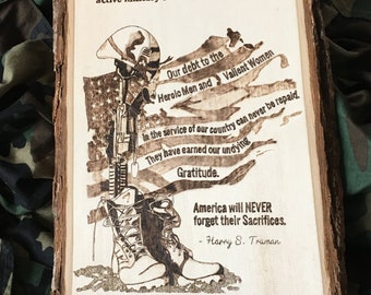 Fallen Soldier Memorial Sign White Background Digital Download Memorial ...