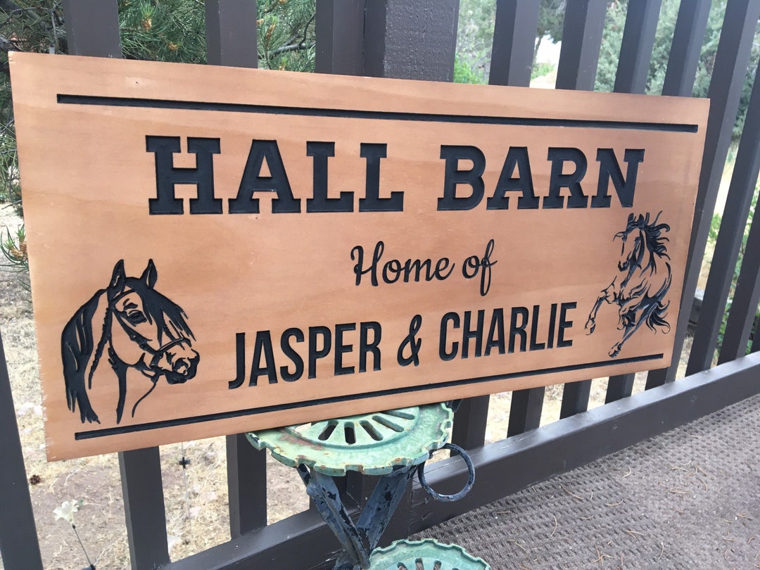 Personalized Ranch Sign, Custom Barn Sign, Alpaca Farm Sign, Animal ...