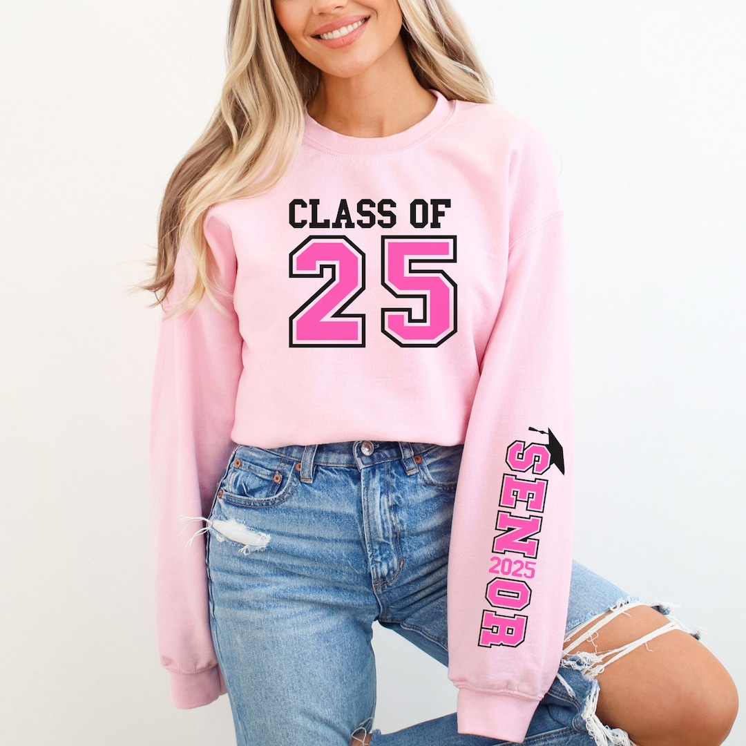 Class of 2025 Senior Sweatshirt, 2025 High School Senior Crewneck ...