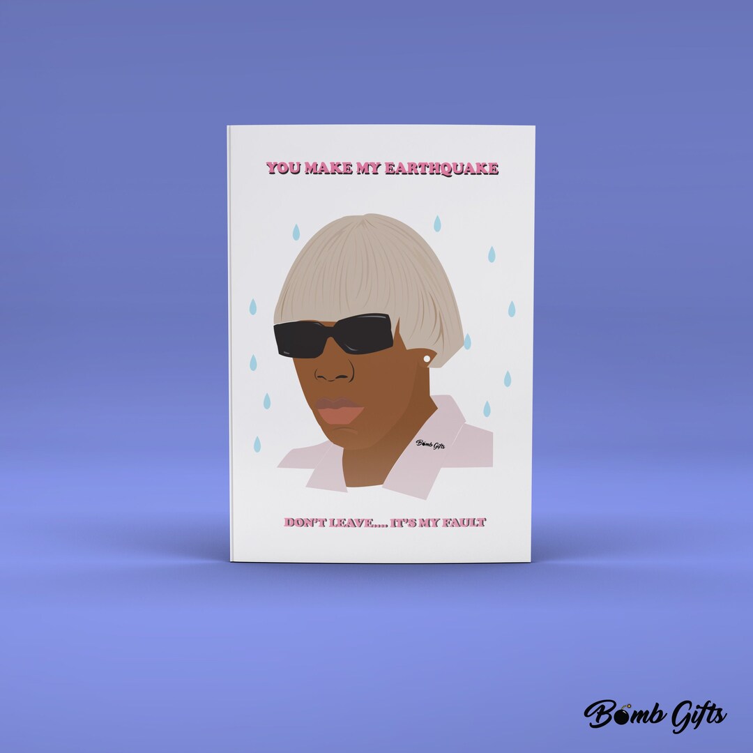 Tyler the Creator, Igor, Heartbreak Card , I'm Sorry Card, Card for Him ...