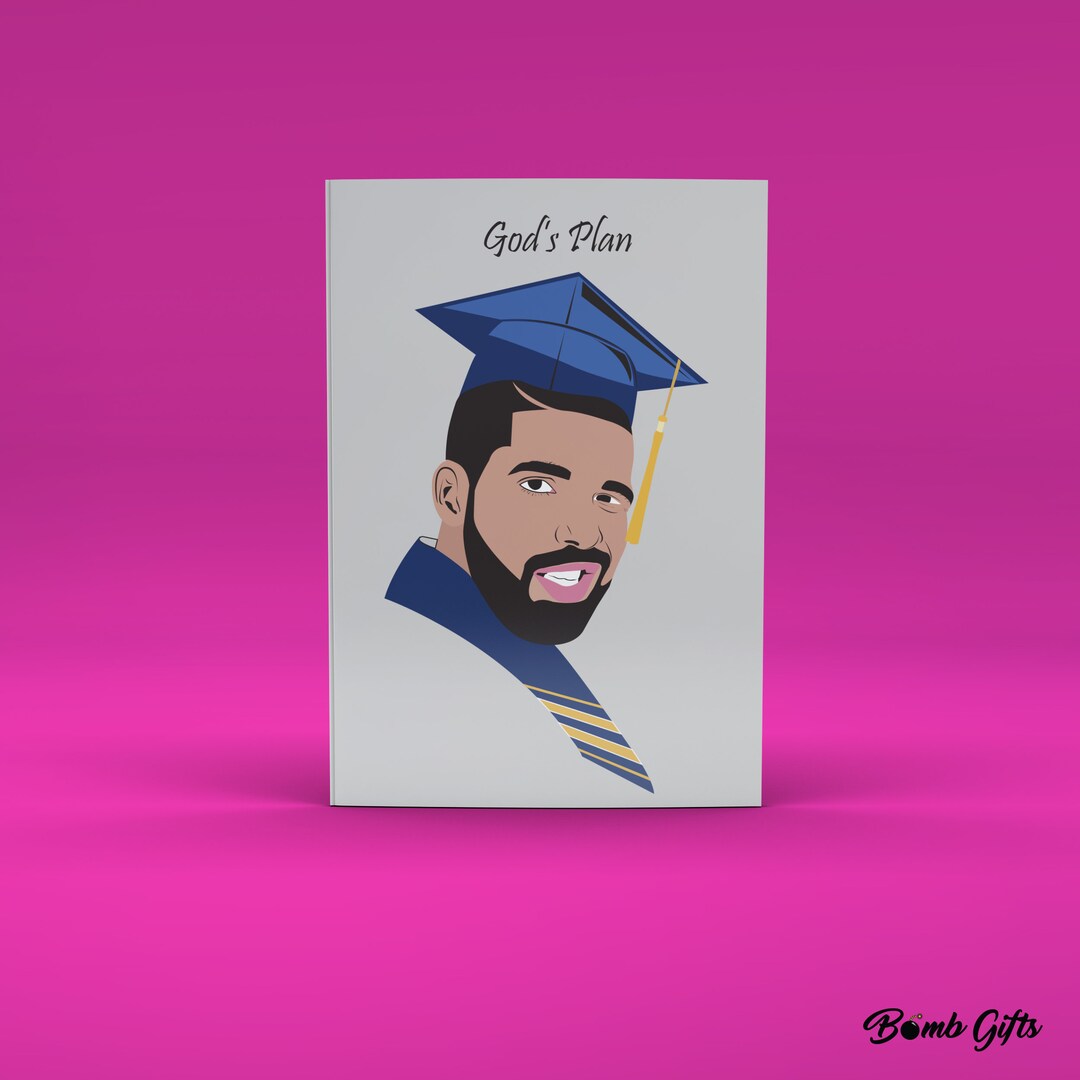 Drake Graduation Card - Etsy