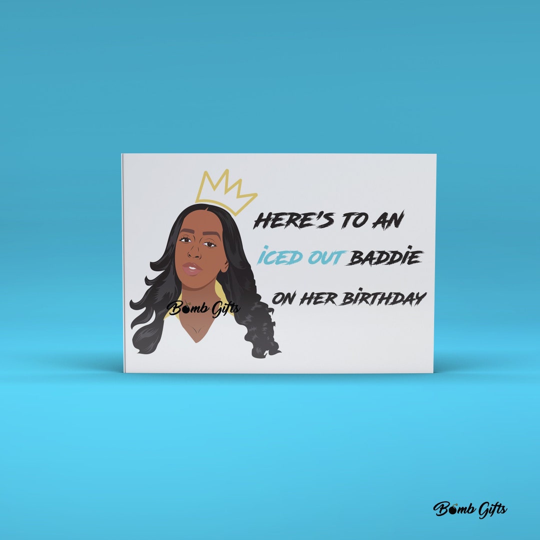Kash Doll Birthday Card, 18th Birthday Card, 21st Birthday Card,ice Me ...