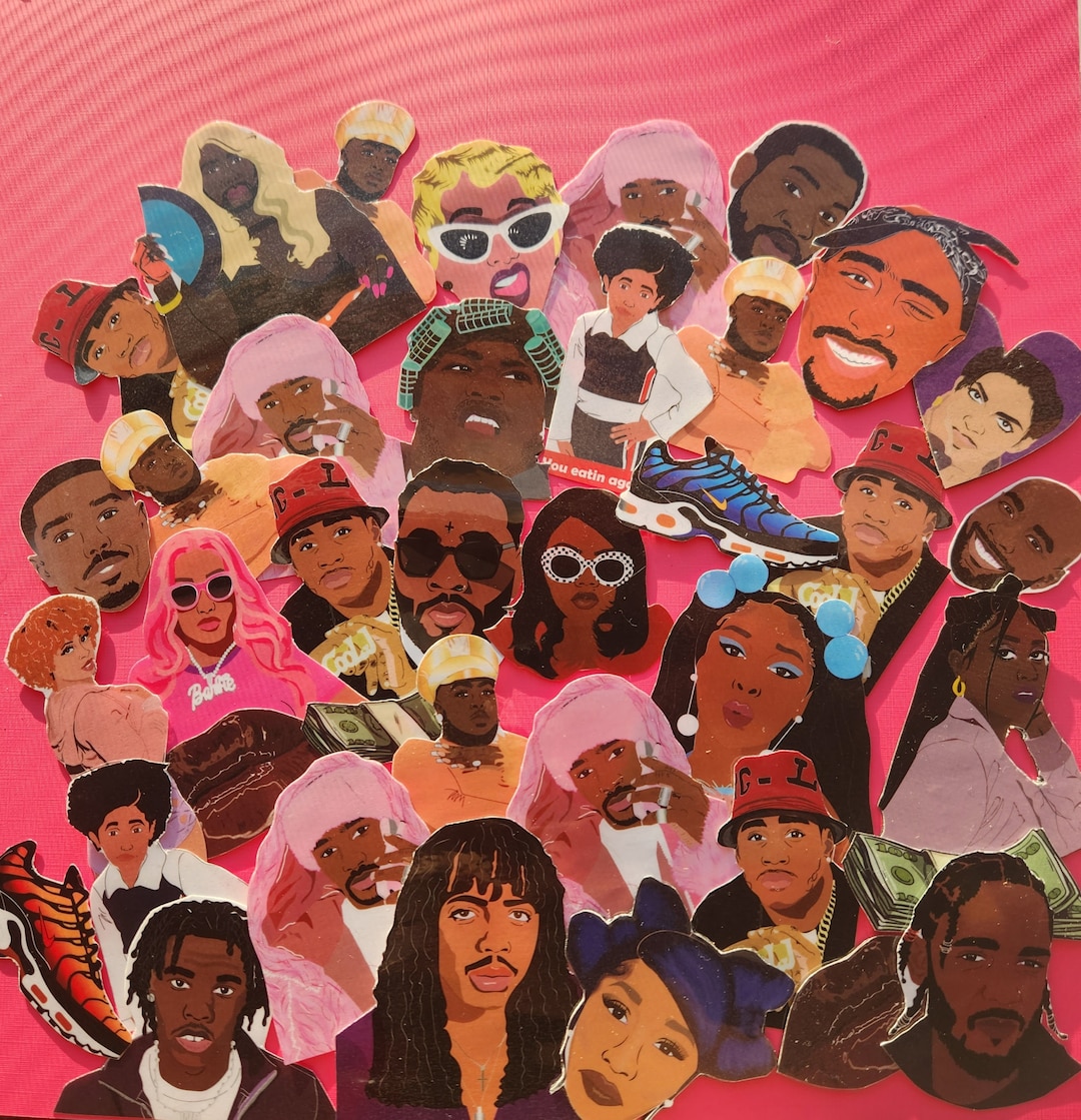 Rapper Magnets, Custom Magnets, Hip Hop Magnets, Productivity Magnets ...