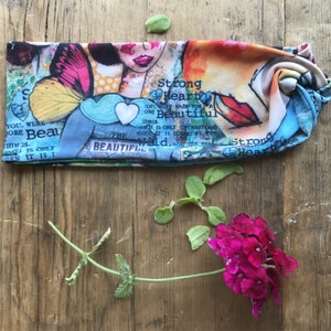 Funky Headband Blue Hair Accessories.yoga Headband Headbands - Etsy Canada