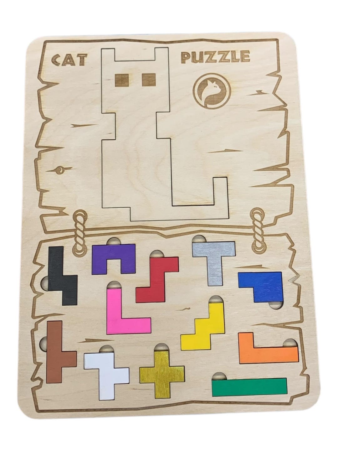 Tetris Jigsaw Cat Puzzle, Kids Puzzle, Adult Puzzle, Jigsaw Puzzle ...