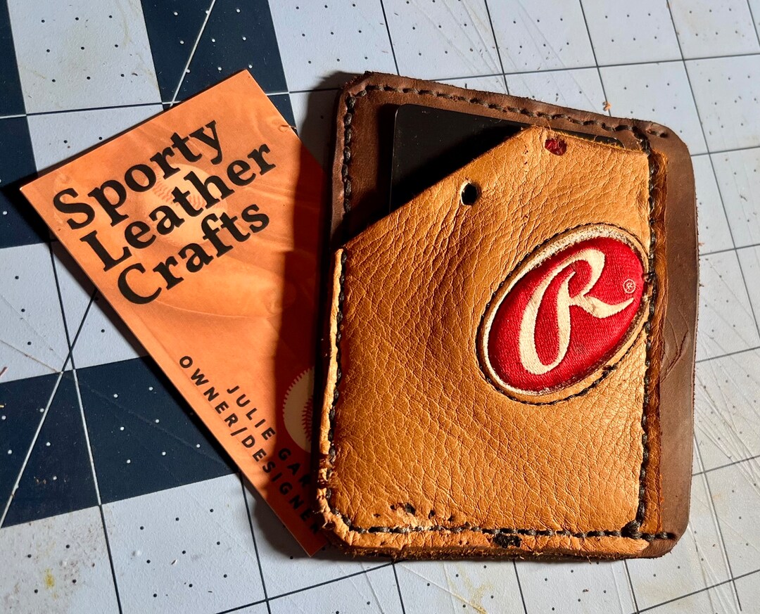 Baseball Themed Minimalist Wallet - Etsy