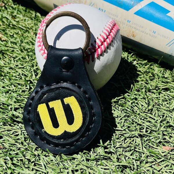 Baseball Keychain - Etsy