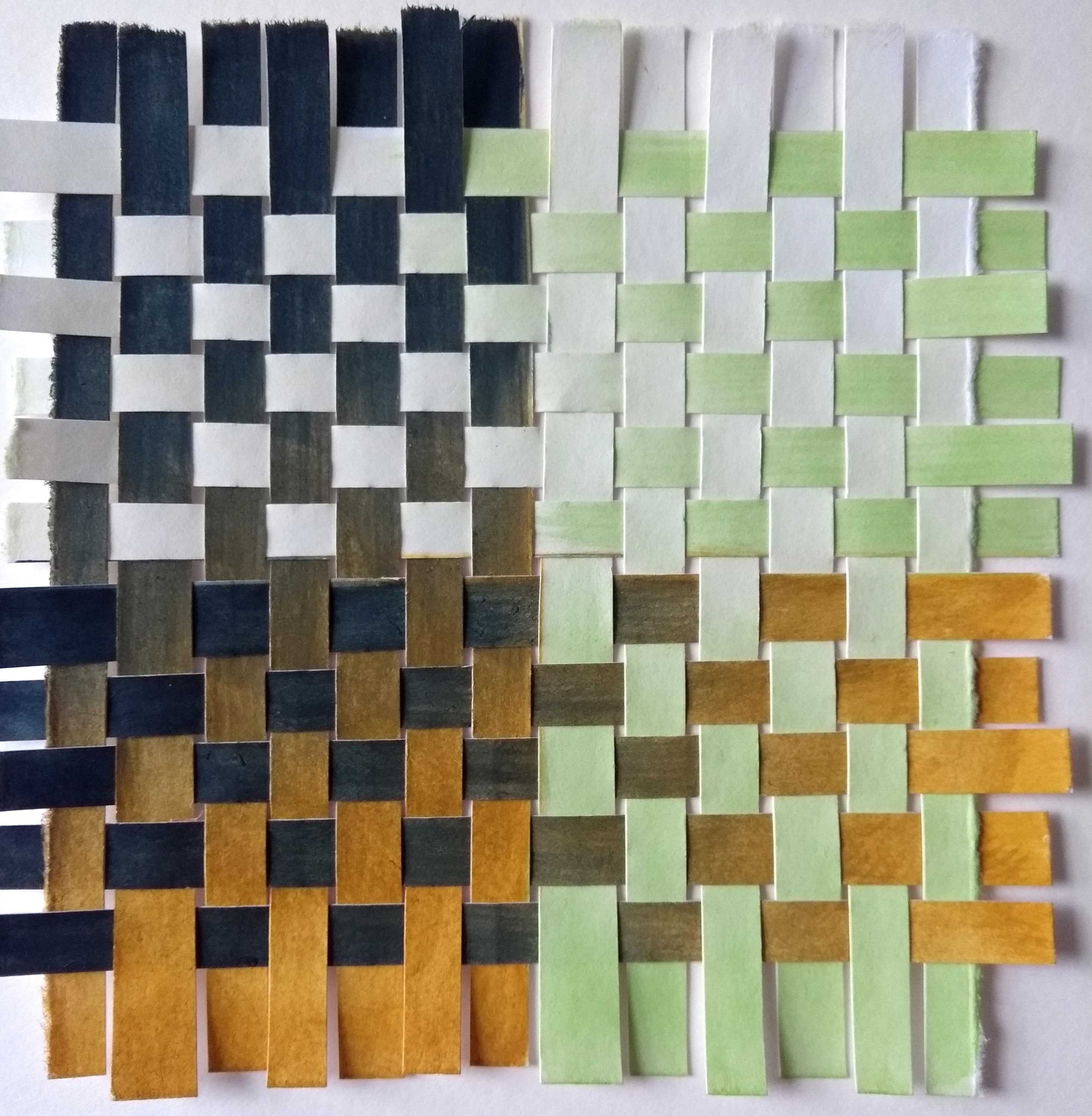 Echinacea Paper Weaving, Original Artwork, Watercolour - Etsy