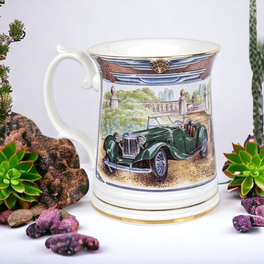 Churchill Queens Bone China Classic Cars Mug - Etsy