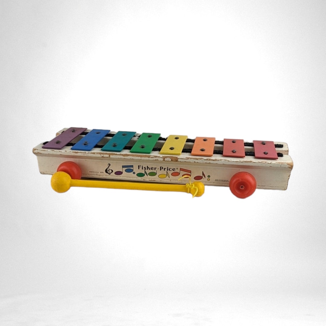 Vintage Fisher Price Pull A Tune Toy - Etsy