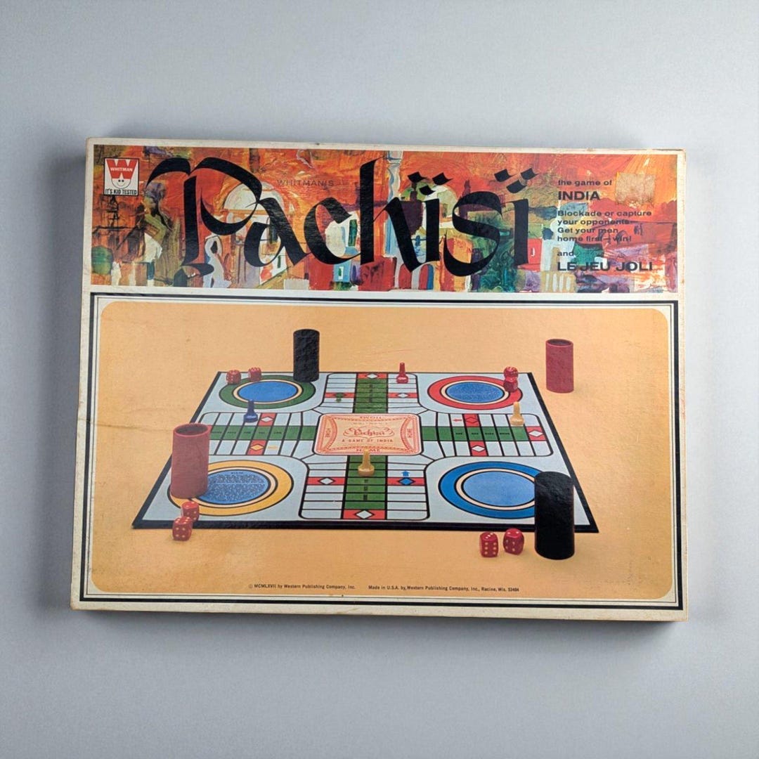 1967 Whitman Pachisi Game: Complete Classic Family Board Game - Etsy