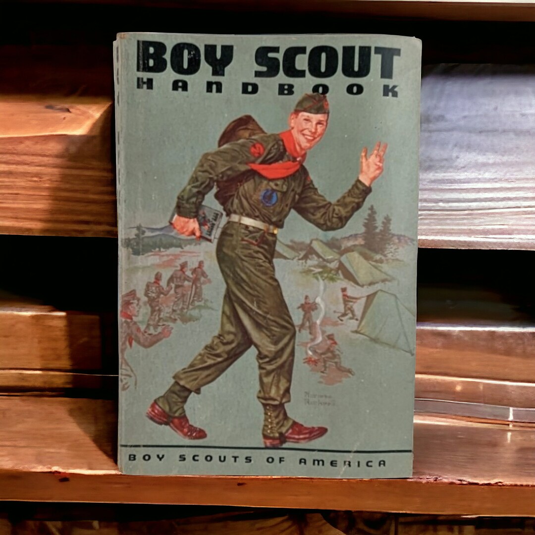 1959 Boy Scout Manual Norman Rockwell - Etsy