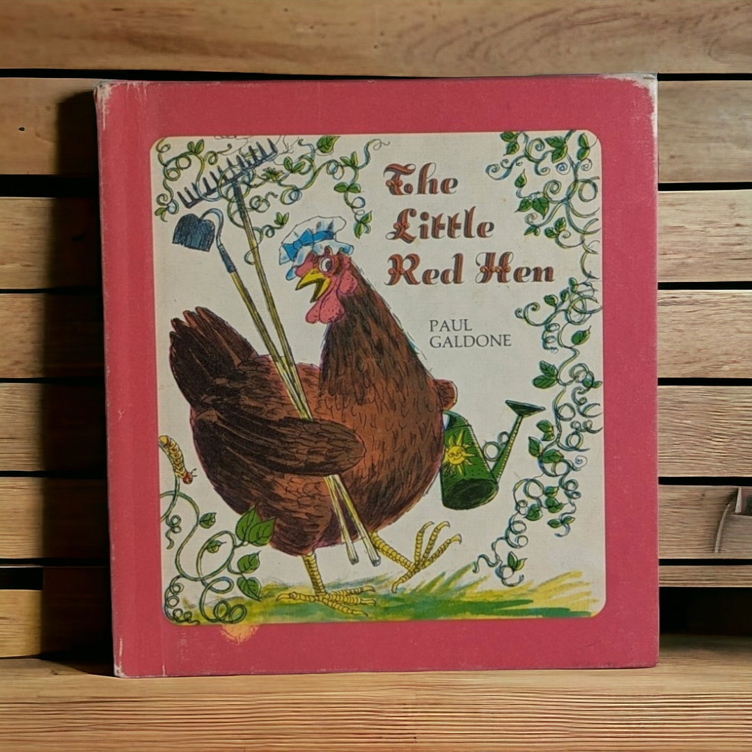 1973 Little Red Hen, Paul Galdone, Hardcover - Etsy