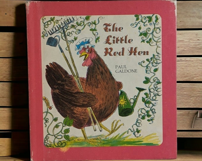 1973 Little Red Hen, Paul Galdone, Hardcover - Etsy