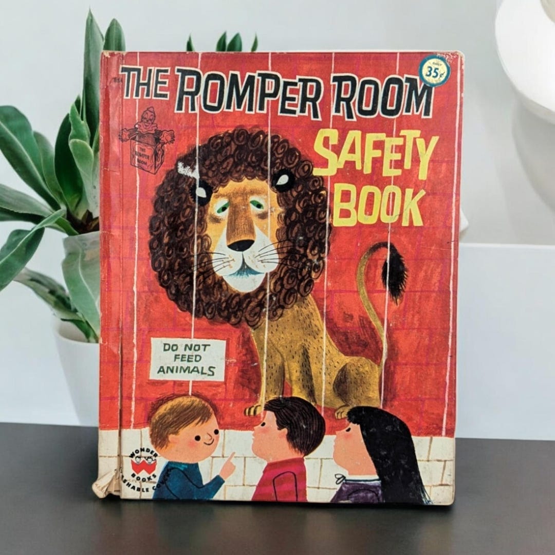 Vintage 1965 Romper Room Safety Book by Nancy Claster Children's Book ...