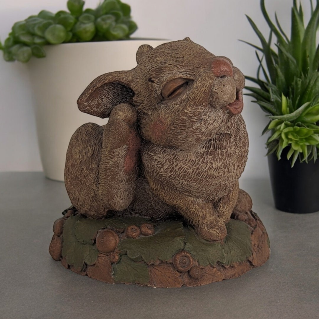 1995 Tim Wolfe Sculpture twitch Rabbit Figure, Cairne Studios - Etsy