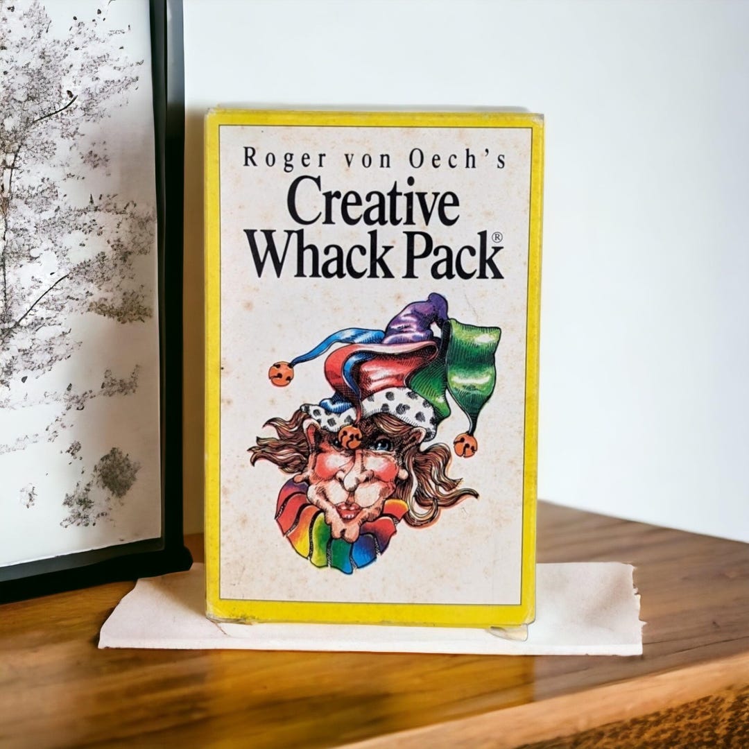 1992 Creative Whack Pack by Roger Von Oech - Etsy