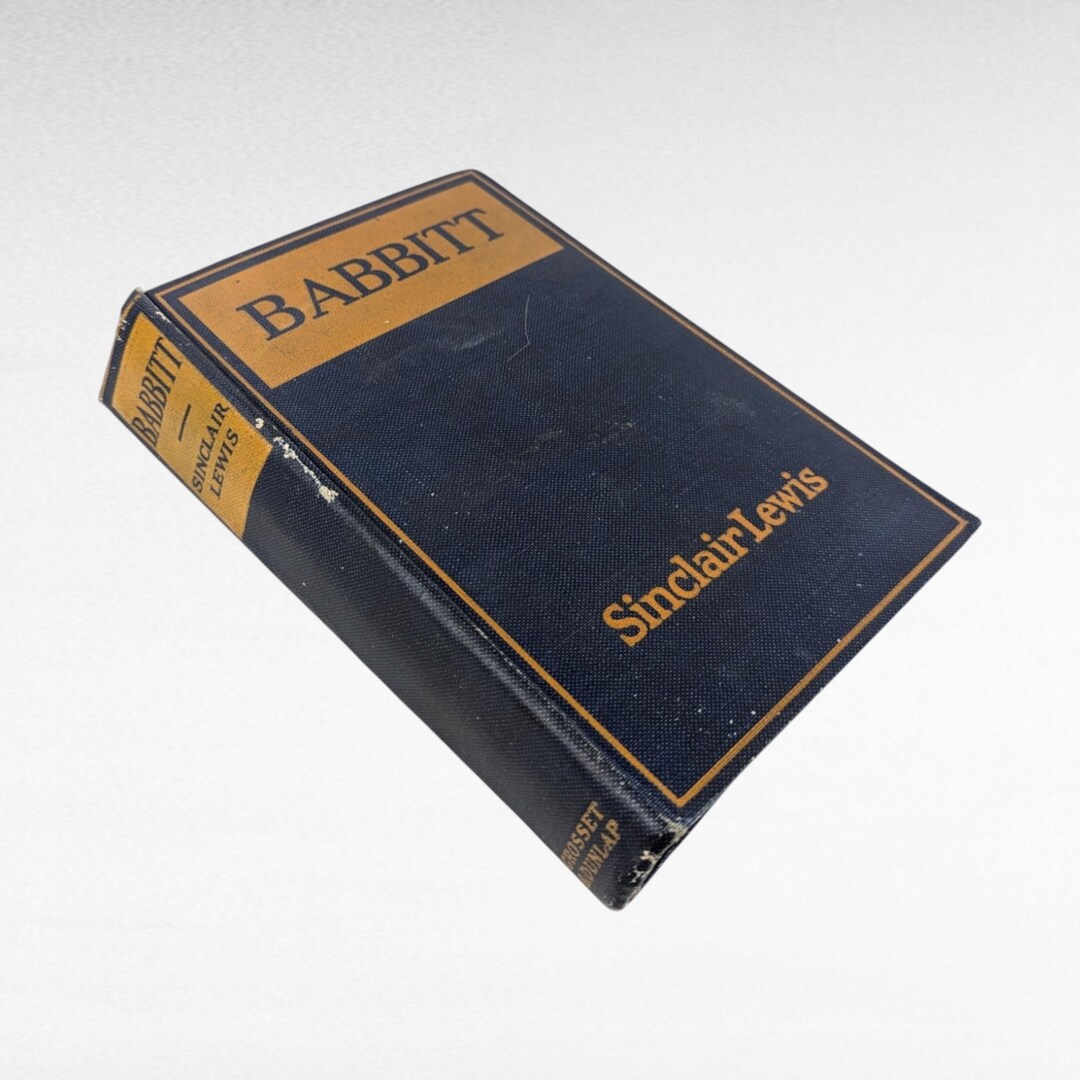 1922 Babbitt by Sinclair Lewis | First Edition | Hardcover Book | Antique Literature ...