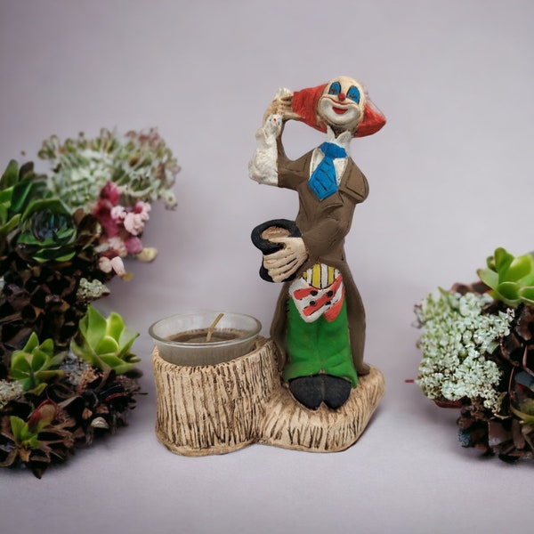 Clown Candle Holder - Etsy