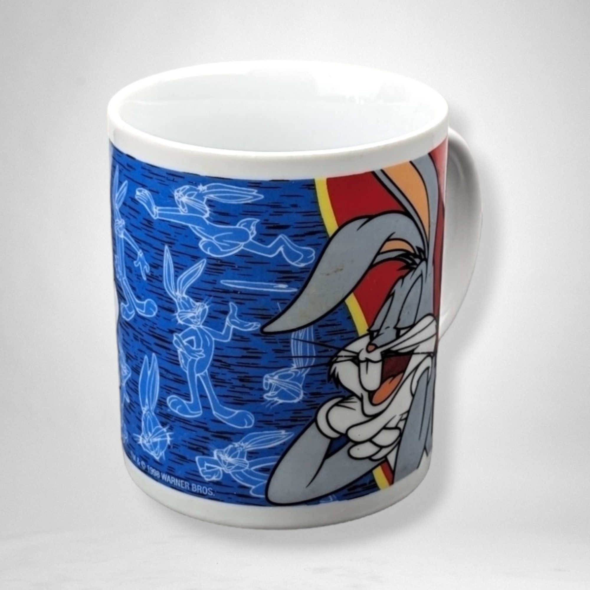 Pair of Looney Tunes Bugs Bunny Mugs Collectible Cartoon - Etsy