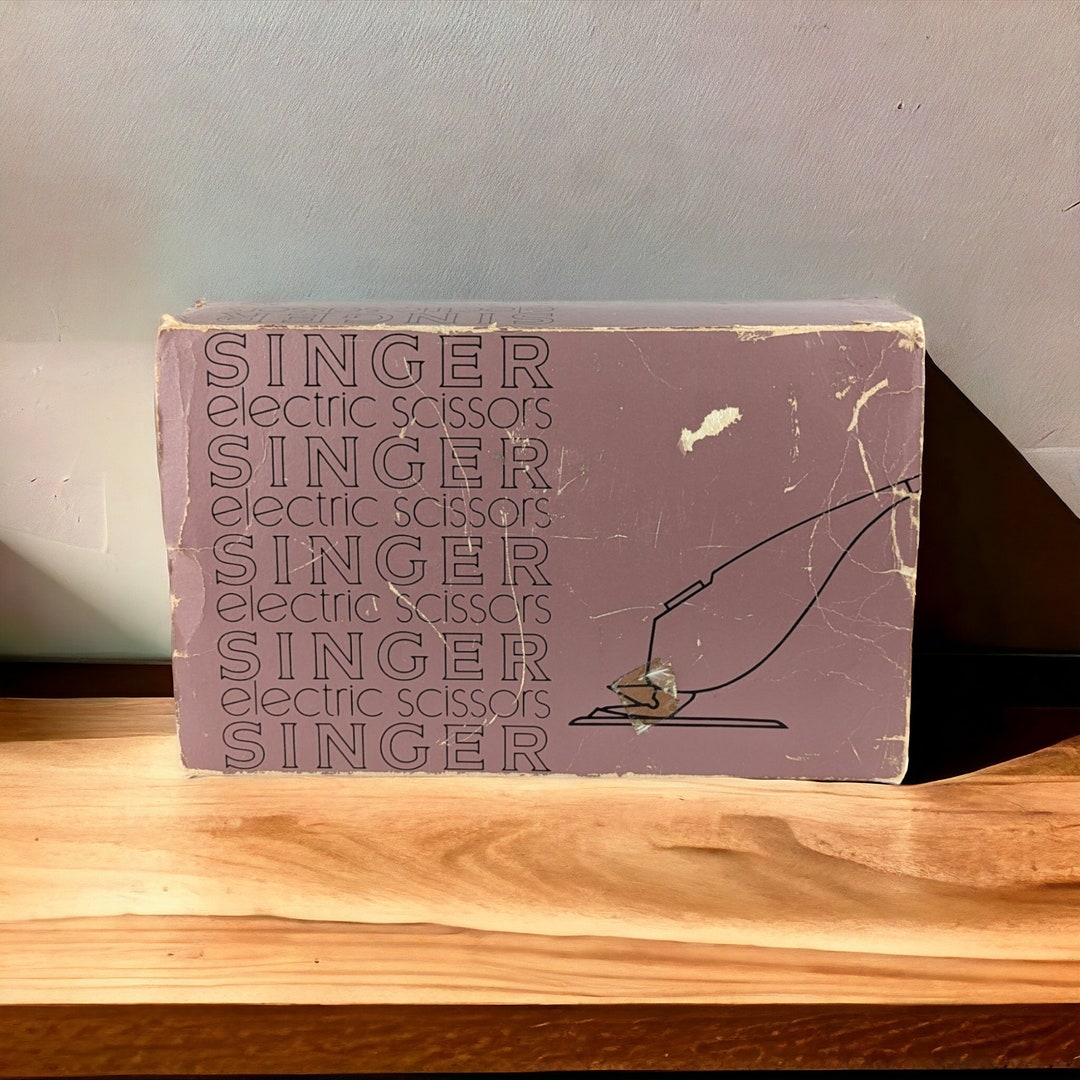 Vintage Singer Electric Scissors - Etsy