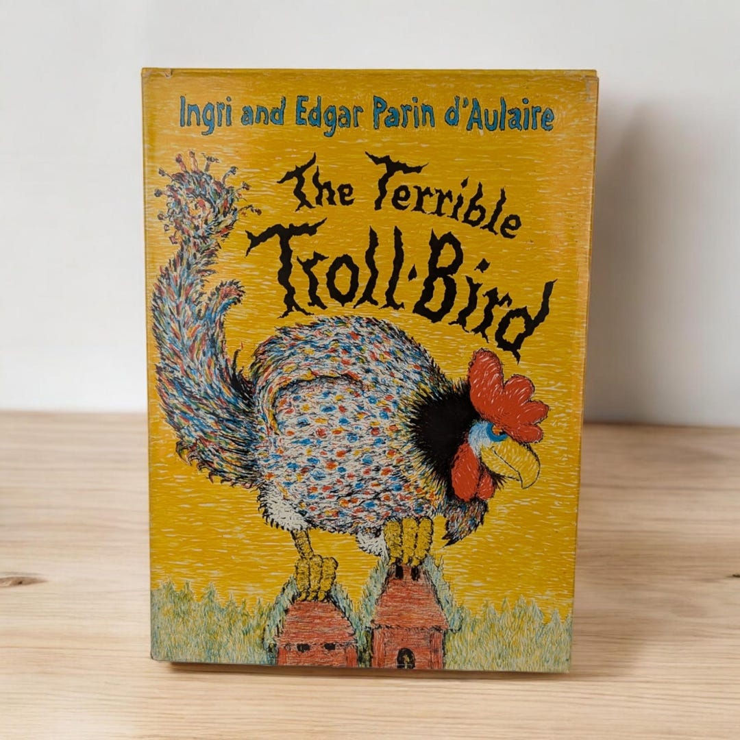 1976 the Terrible Troll Bird by Ingri and Edgar Parin D'aulaire ...