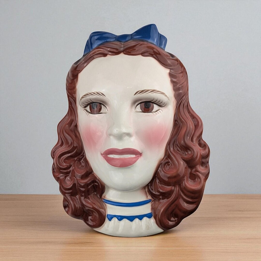 Vintage 1995 Dorothy Wall Mask: Wizard of Oz Clay Art Decor - Etsy UK