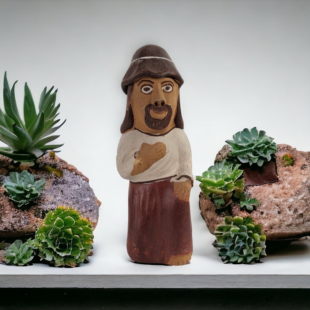 Handcrafted Vintage Clay Man Whistle - Etsy