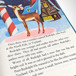 Vintage 1979 Rudolph the Red-nosed Reindeer Hardcover Richard Scarry ...