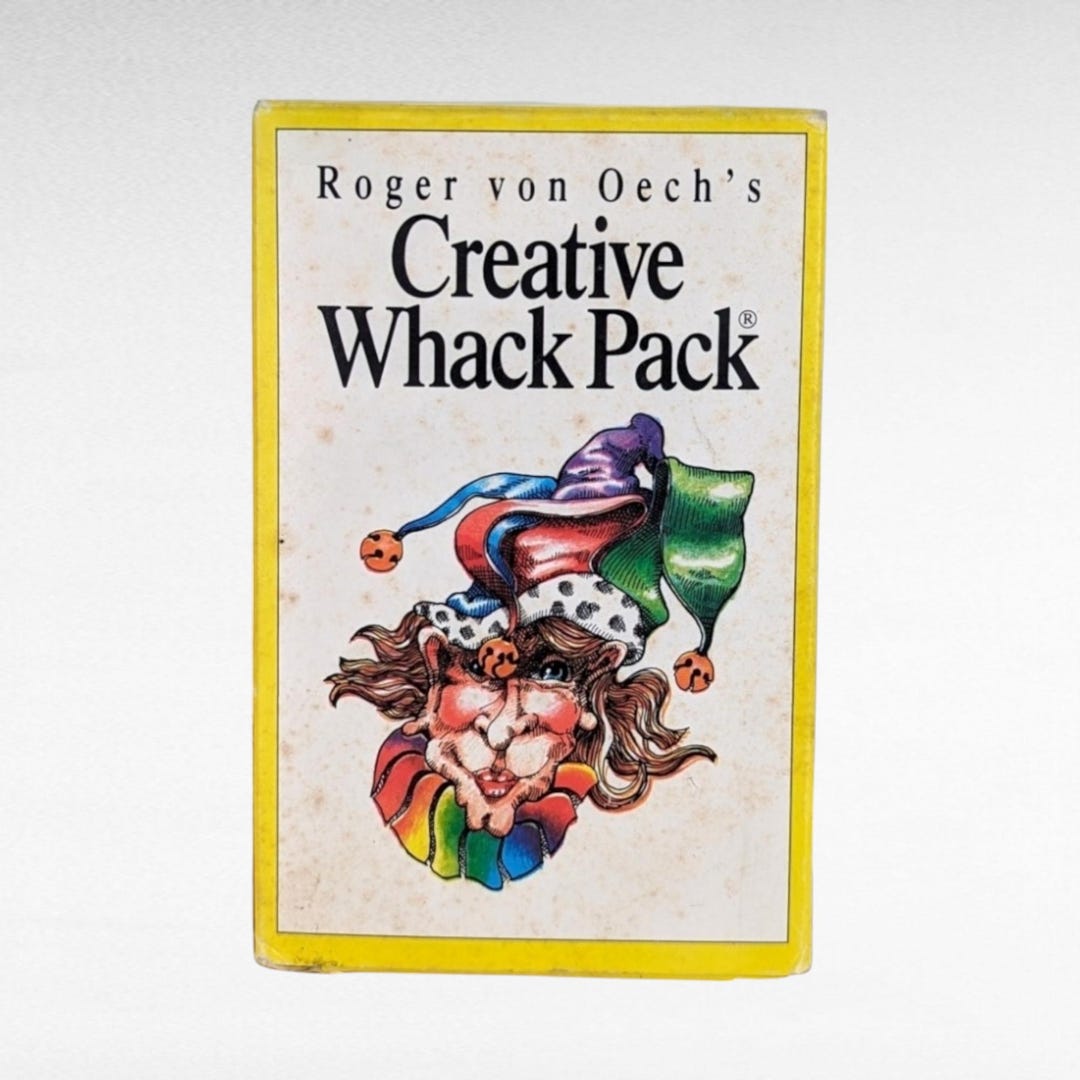 Vintage 1992 Creative Whack Pack by Roger Von Oech - Brainstorming ...