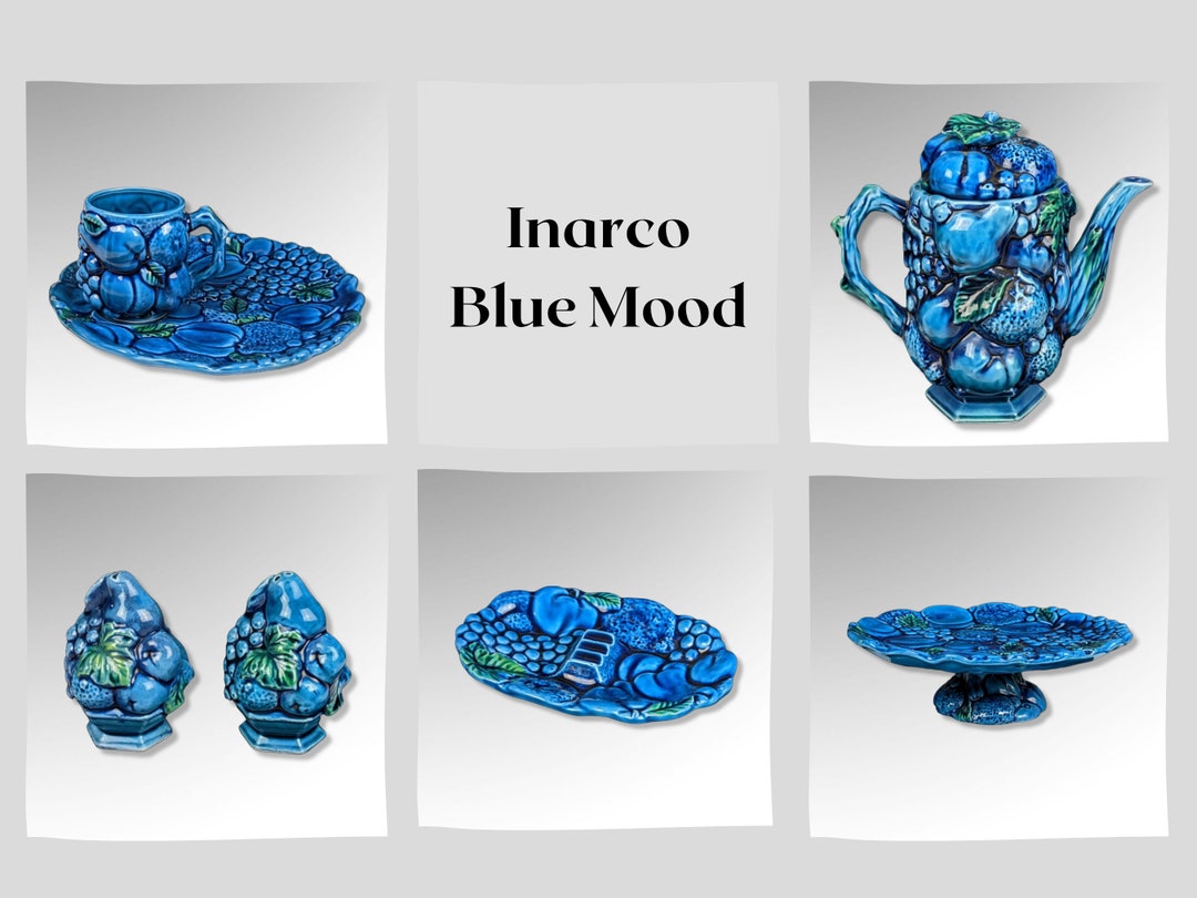 Inarco Blue Mood Dinnerware Sold per Piece - Etsy