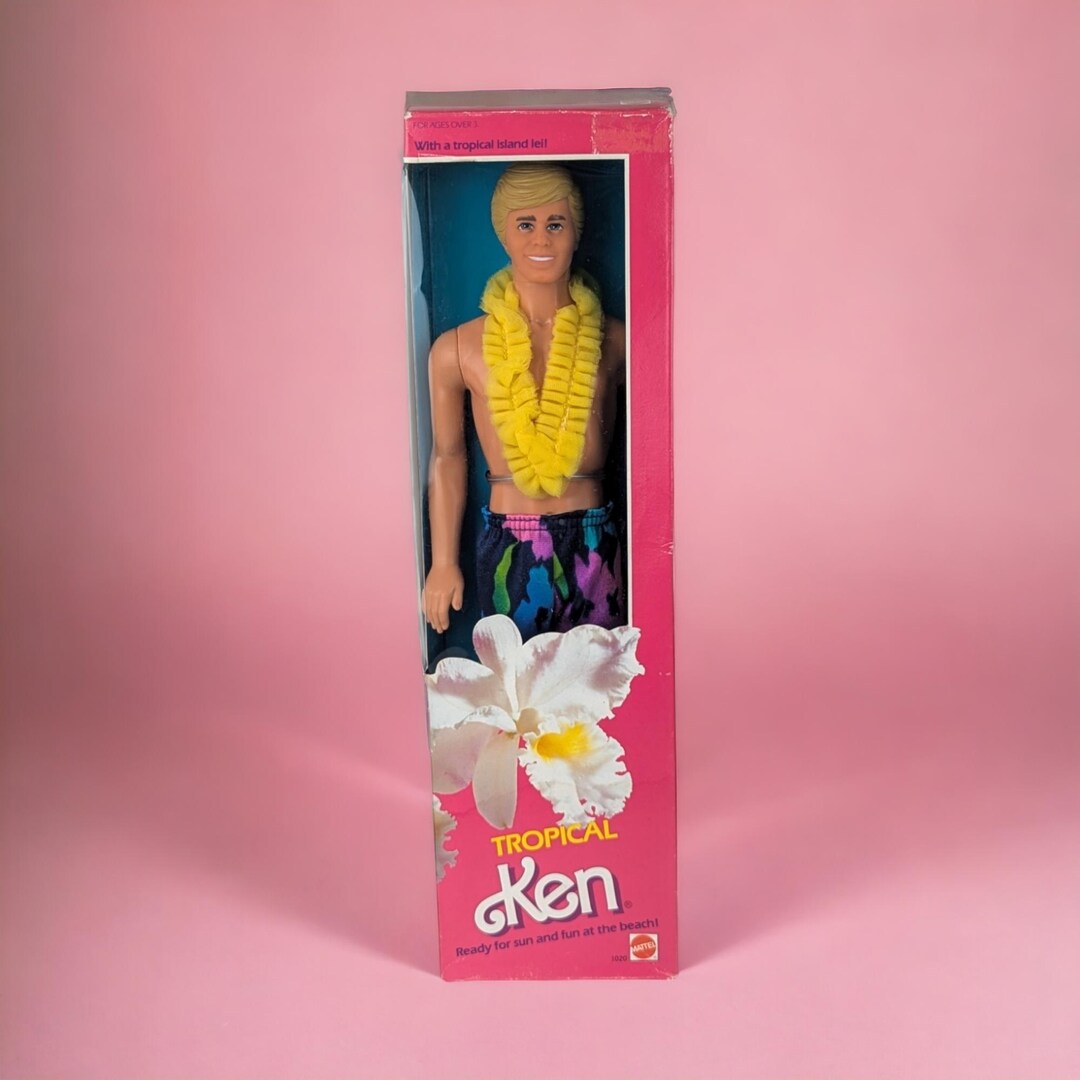 1985 Mattel Tropical Ken Doll | New in Package | Vintage Barbie's ...